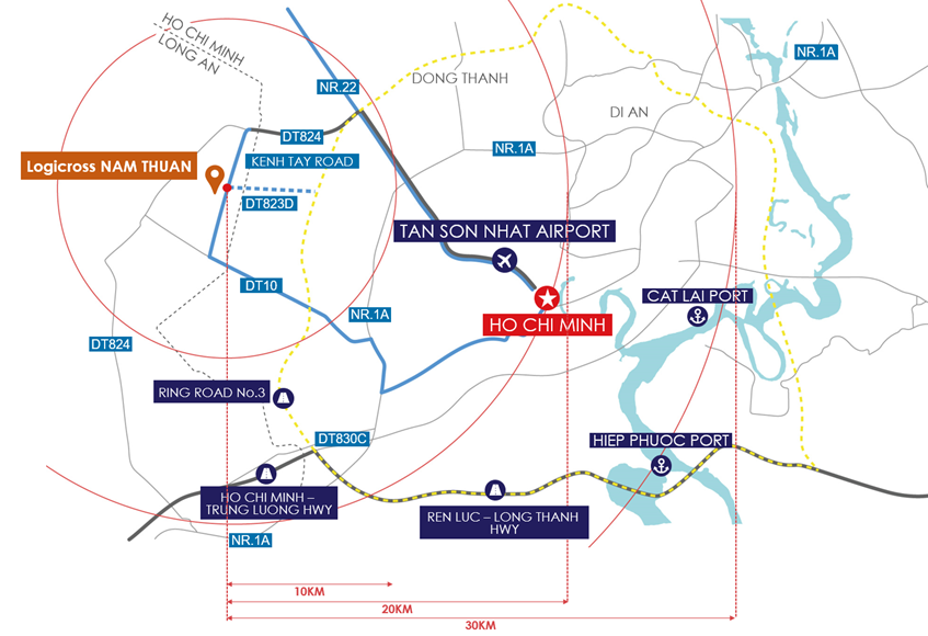 物流施設ブランド"Logicross"初の海外展開 「Logicross Nam Thuan」「Logicross Hai Phong」始動 | 三菱地所